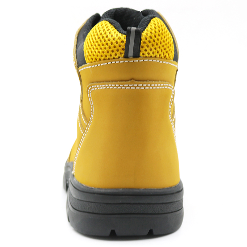 High-cut oil acid resistant anti puncture safety boots steel toe - Buy ...