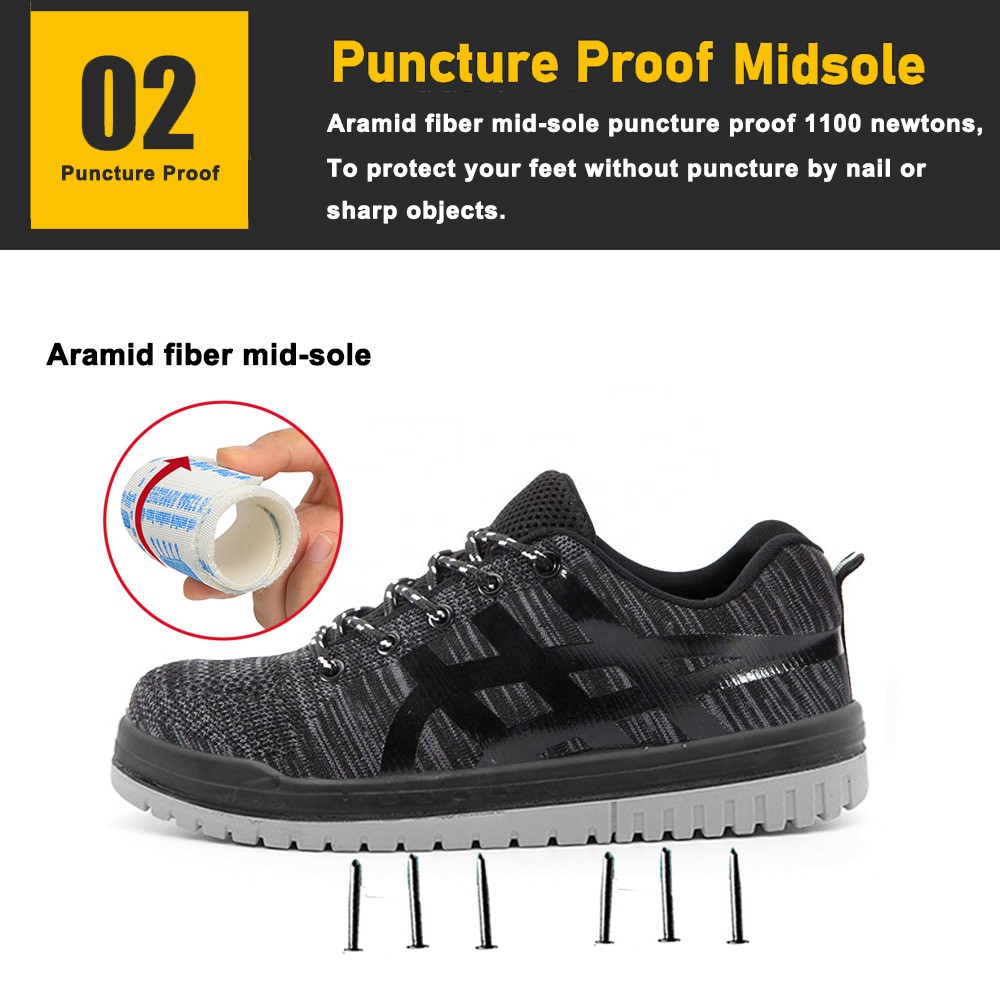CE Composite Toe Sporty Safety Shoes for Men Light Weight - Buy safety ...