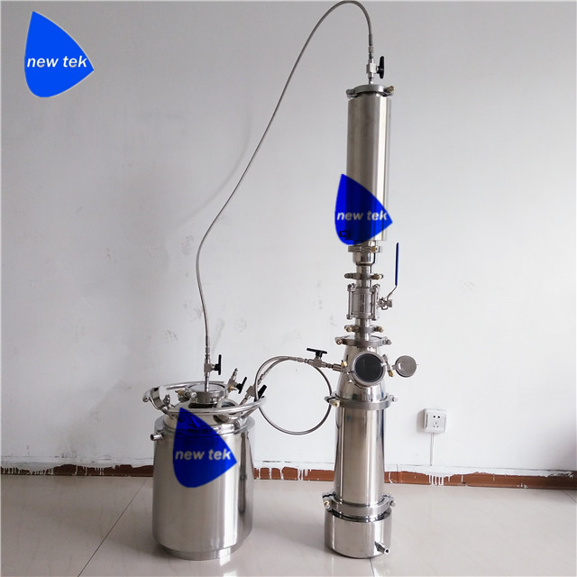 1LB Stainless Steel Jacketed Top Fill Closed Loop Extractors Dewaxer ...