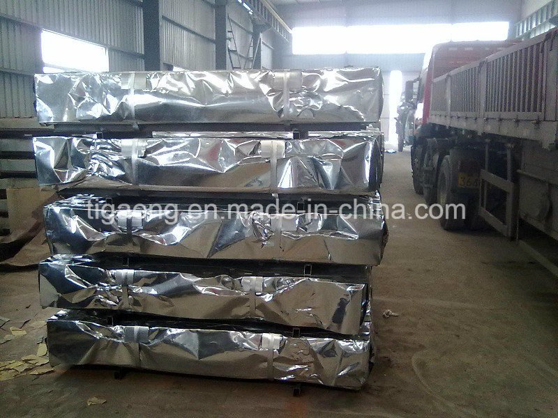 Fireproof Wave Metal Roofing Light Weight Color Galvanized Steel Sheets