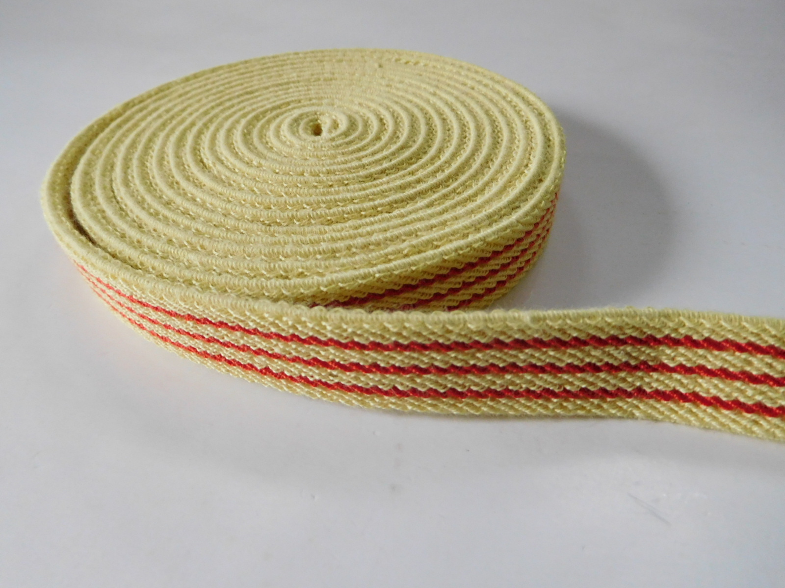 fire retardant aramid fiber webbing for fire protection garments ...