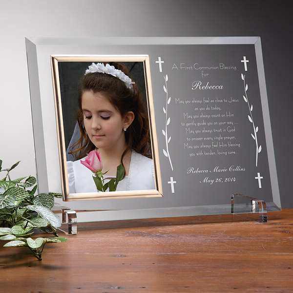 Personalized Frame for First Communion Gifts