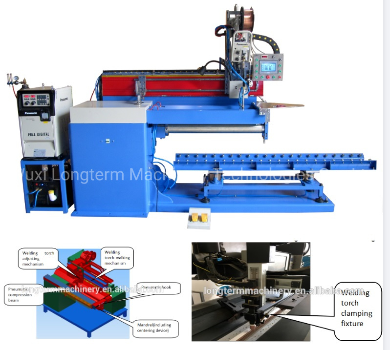 Cost Effective Water Tank Girth Welding Machine, High Quality Water ...