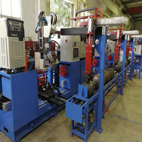 LPG Gas Cylinder Manufacturing Line Body Welding Machine