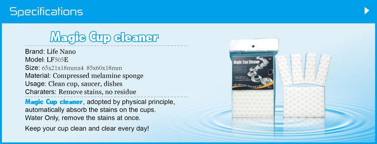 Magic Cup Cleaner - wholesale household Cup cleaning Spongeon Life Nano ...