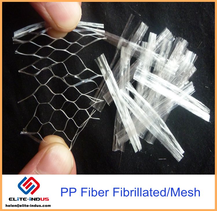 fabrillated pp polypropylene Fiber mesh - Buy polypropylene fiber, pp ...