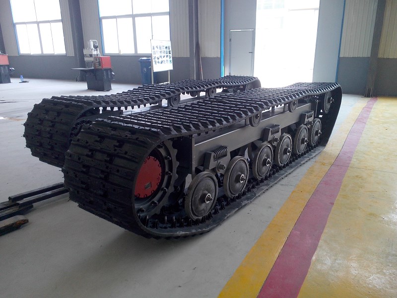 Rubber Crawler Undercarriage - Buy Steel crawler Undercarriage, rubber ...