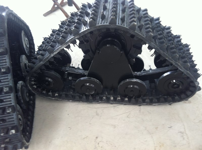 Rubber Track Conversion System - Buy rubber track kits, Snow Rubber ...