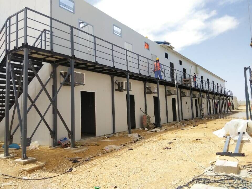 Modular Prefabricated Mobile Knock Down Camp House