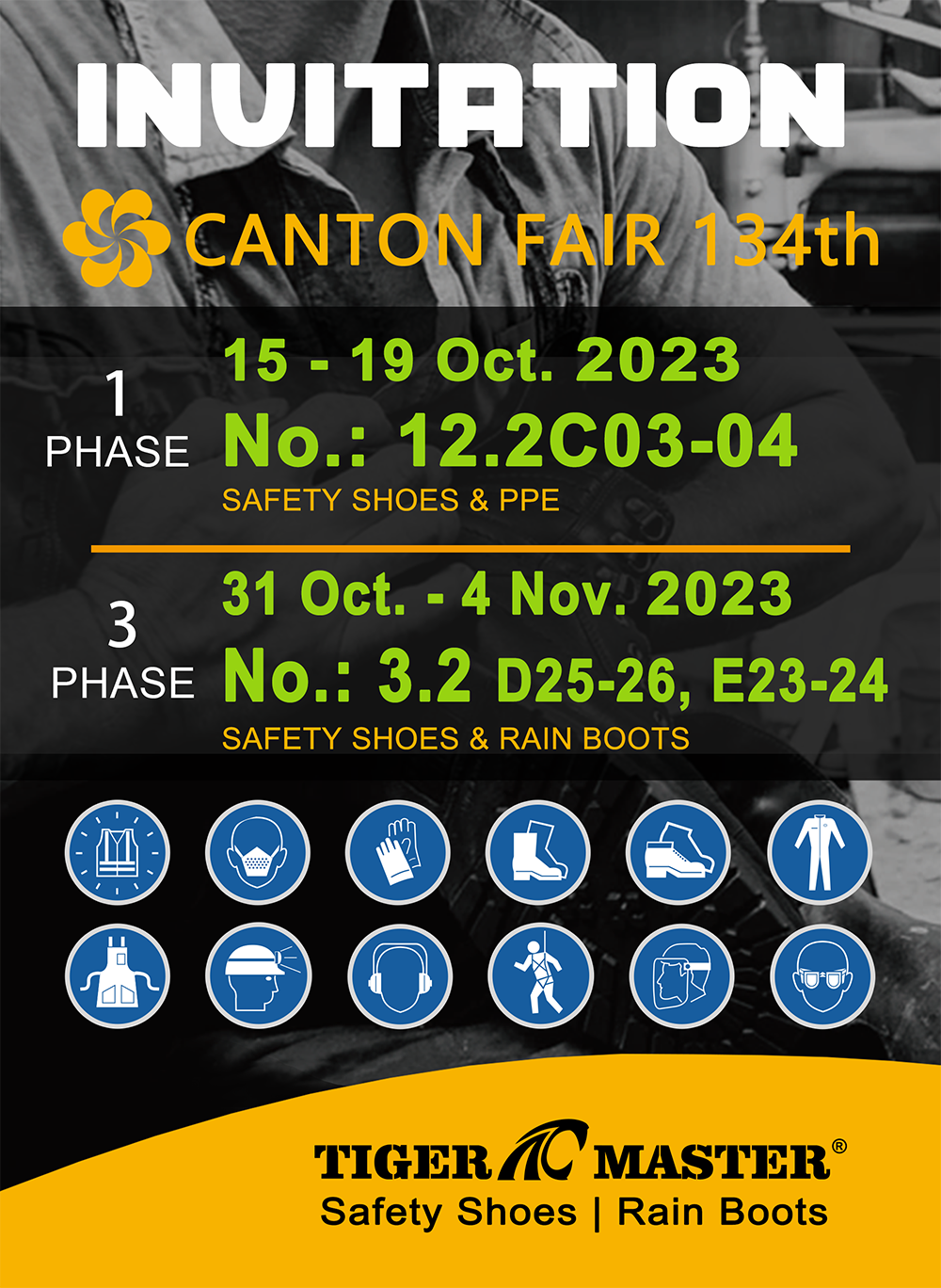 Welcome to visit tiger master 134th offline canton fair in guangzhou ...