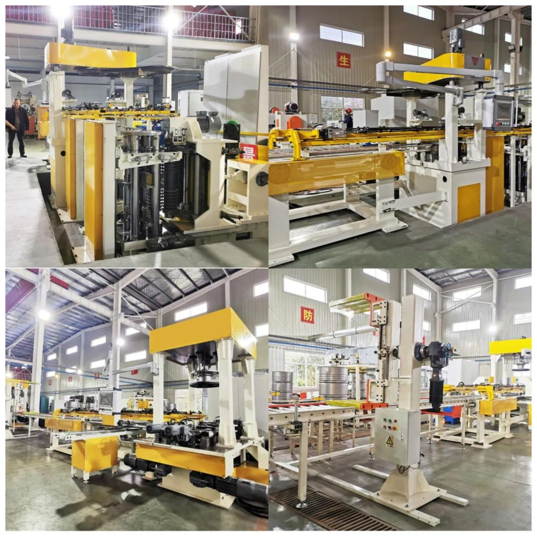 Steel Barrel Making Machine 55 Gallons Steel Drum Production Line