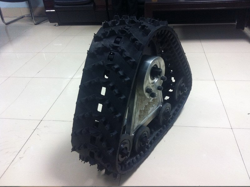 Rubber Track Conversion System - Buy rubber track kits, Snow Rubber ...