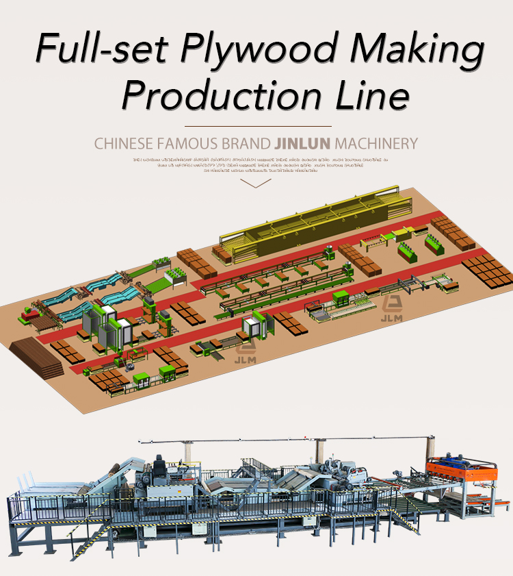 Plywood production machinery flow chart - Shandong Jinlun Machinery ...