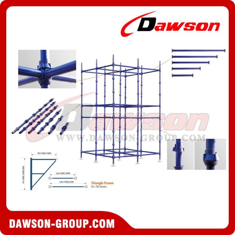Standards Cup-Lock Scaffolding For Construction, Construction ...