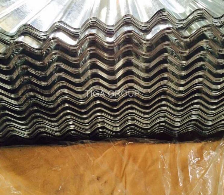 Corrugated Galvanized Iron Sheet Zinc Coated Steel Roof Tiles
