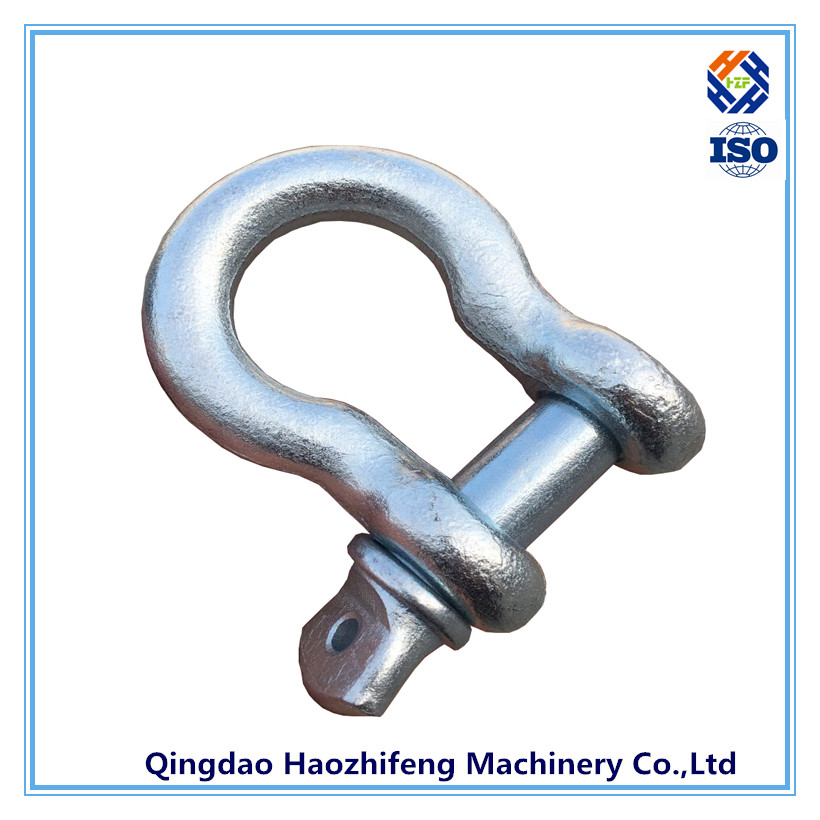 Lifting omega shackle with galvanized surface - Buy shackle, towing ...