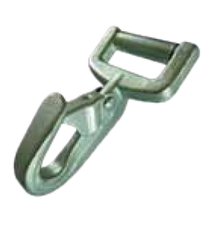 BS 1000kgs/2200lbs 1.5 inch Forged Swivel Snap Hook, 1.5" Forged Steel ...