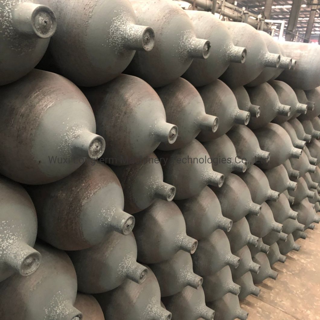 Automatic CNC Cylinder Forming Machine CNG Cylinder Hot Spinning ...