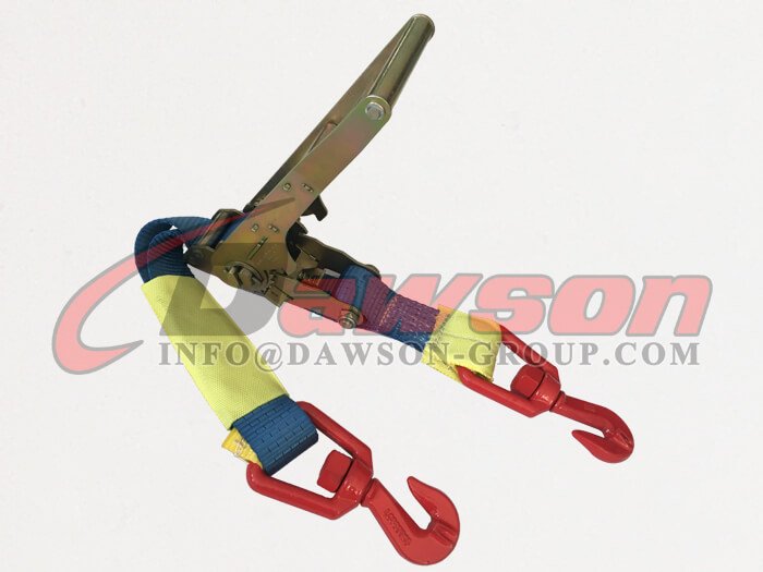 50MM Ratchet Tie Down Straps, Web Tensioner For Chain LC 3800KG - China ...