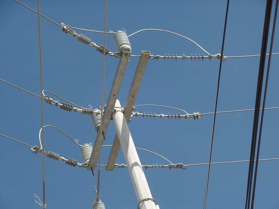 33kv Silicone Composite Pin Insulator for Mounting on Steel Cross Arms ...