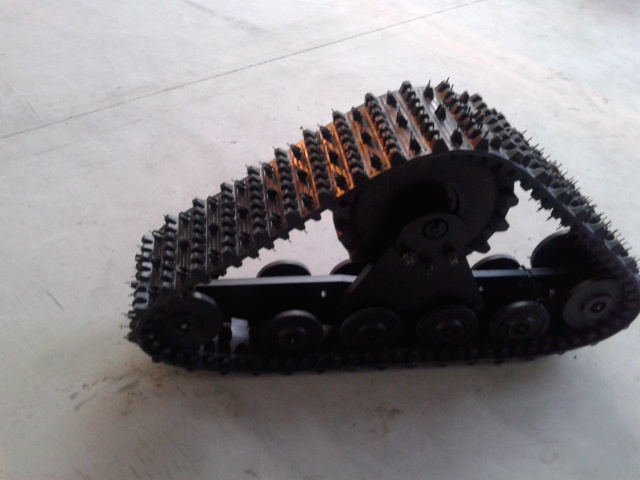 Wheelchair Rubber Track System with aluminum frame - Buy rubber track ...