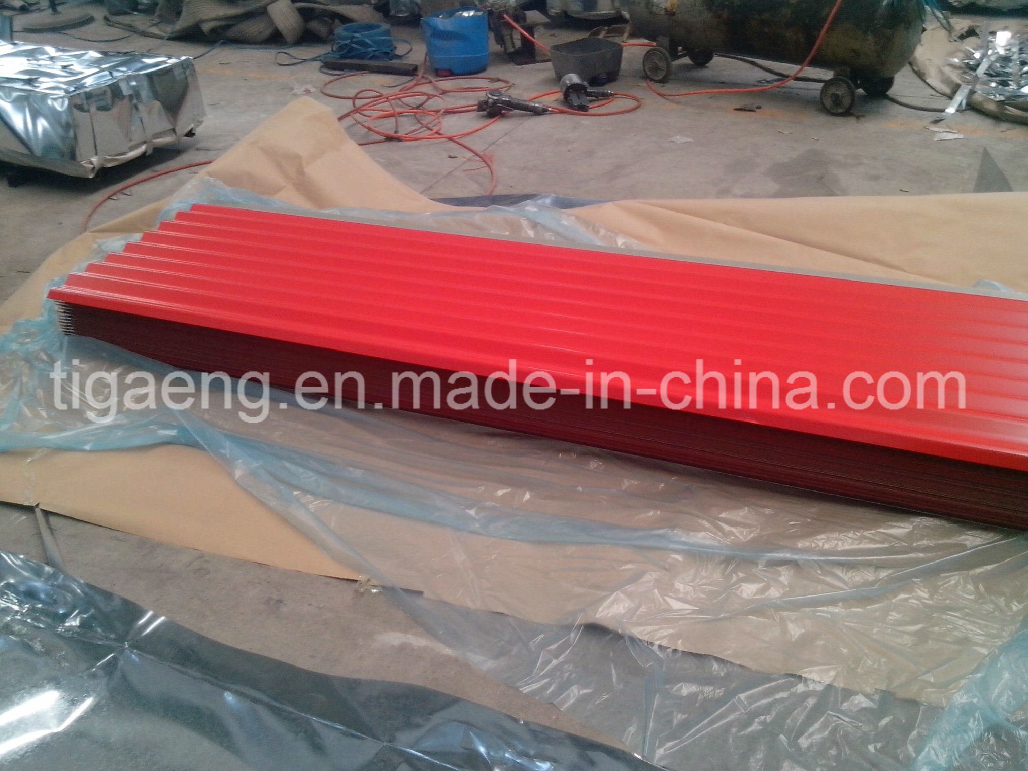 PPGI/Gi Prepainted Color Coated Roof Panel Price for South America