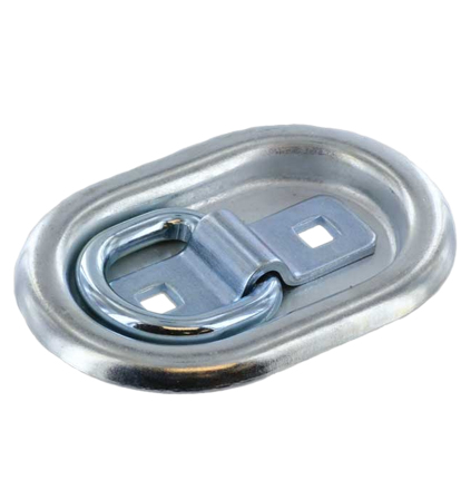 BS 545kgs/1200lbs Surfaced Mounted D Ring, Heavy Duty Surfaced Mounted ...