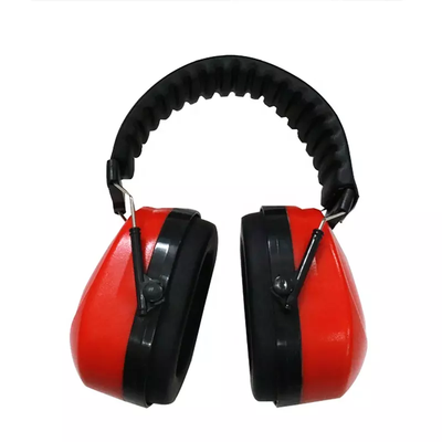 Red HDPE Soundproof Construction Safety Ear Muff - Buy construction ear ...