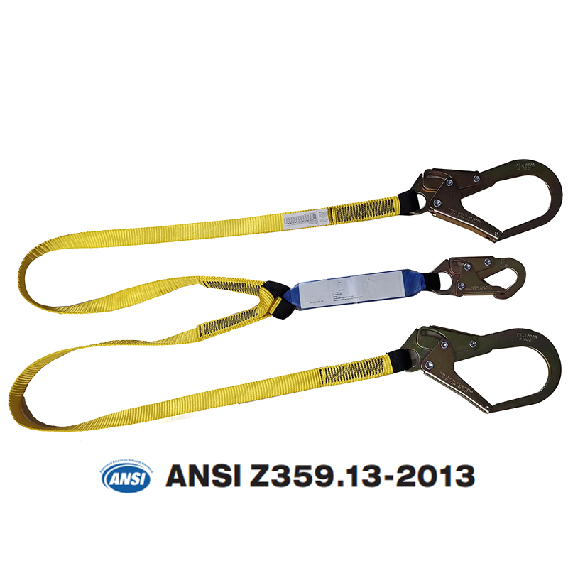 ANSI Z359.13 High Strength Energy Absorber Safety Lanyard - Buy safety ...