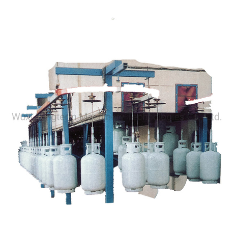 Electrostatic Spraying Painting Production Line for LPG Gas Cylinder ...