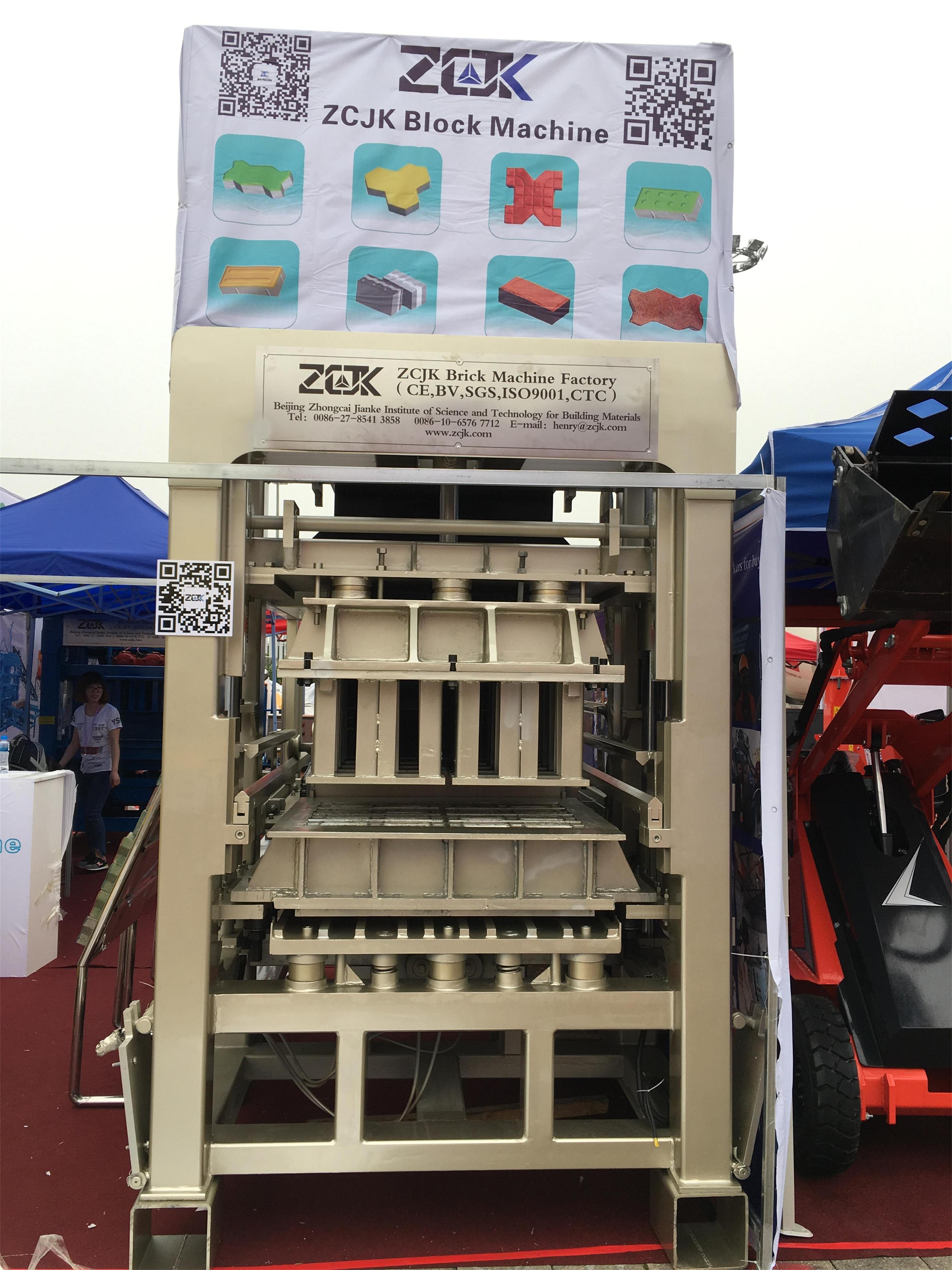 Conheça você em Canton Fair amanhã - ZCJK Block Machine - máquina de ...