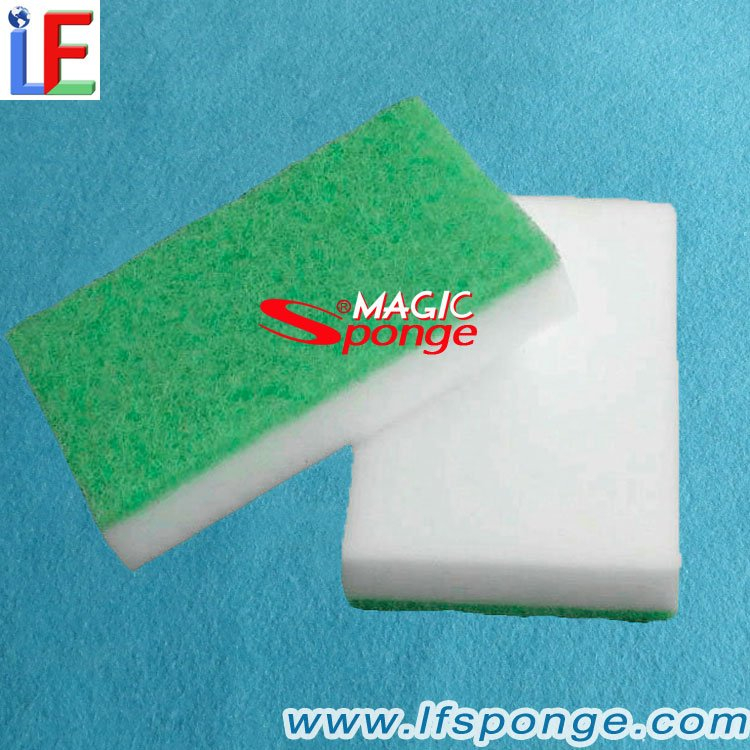 Melamine Sponge Compound Scouring Pad Sheet wholesale, kitchen scouring ...
