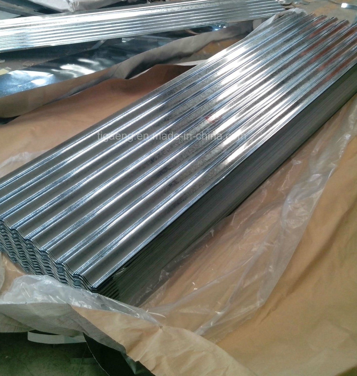Good Quality Corrugated/Trapezoidal Galvanized Steel Wall Plate