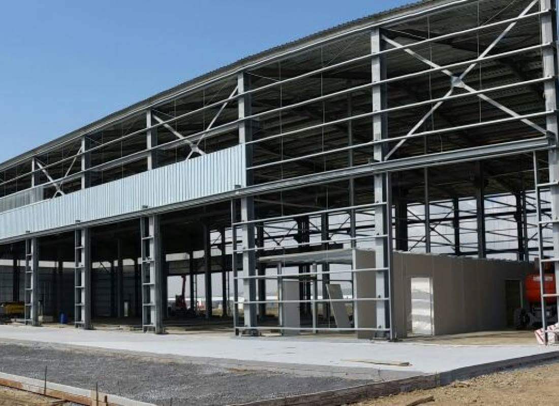 Pre Engineering Long-Span Steel Structure Shopping Mall Building
