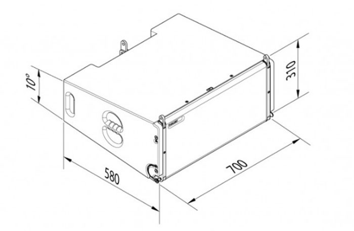 VERA36 double 10 inch three way Line Array Speaker - Buy line array ...