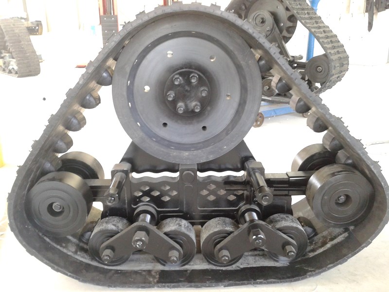 Rubber Track Conversion System - Buy rubber track kits, Snow Rubber ...