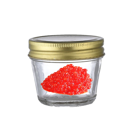 Caviar Jar- Buy high quality glass caviar sealing jar with metal cap ...