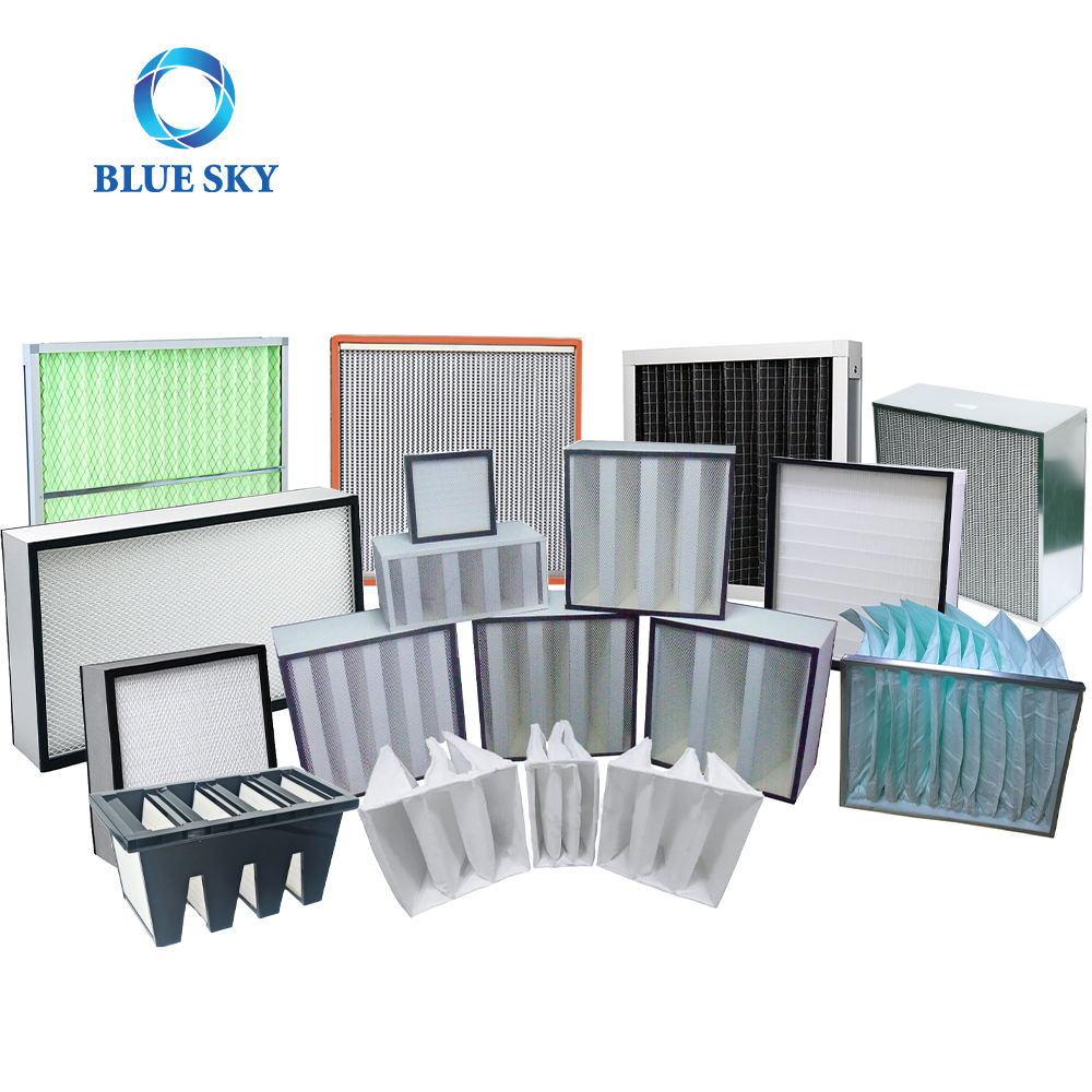 24x24X12 Filtro HEPA H13 de alta eficiencia Filtros de aire del sistema ...
