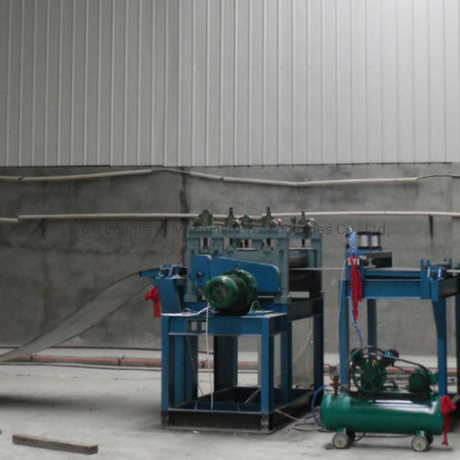 LPG Gas Cylinder Decoiler, Straightening and Blanking Line for Cylinder ...