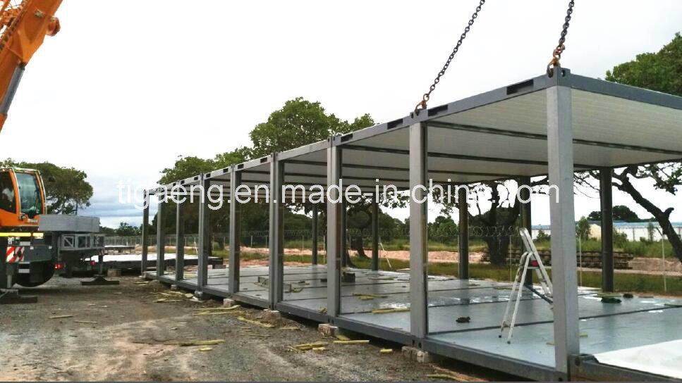 EPS, Rockwool Sandwich Panel Prefab 20FT 40FT Container House