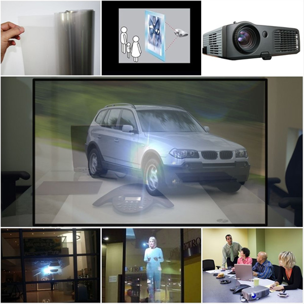 clear rear projection film, holographic rear projection film ...