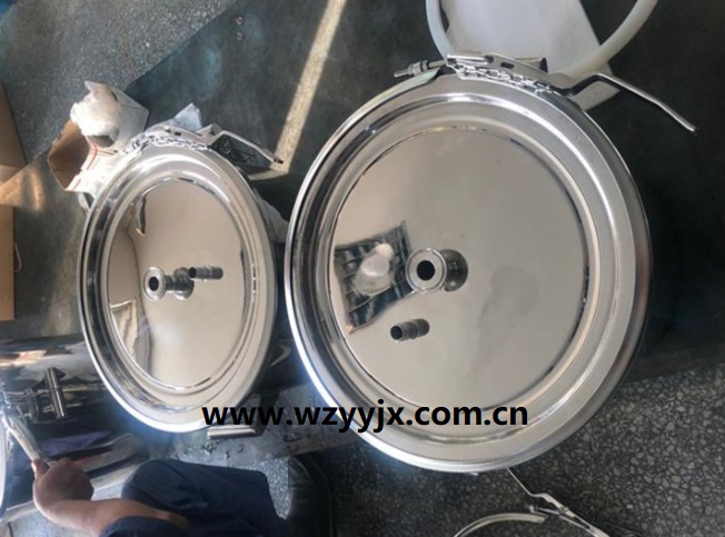 Stainless Steel Round Clamp Manway Lid Product on Wenzhou Yuanyu ...