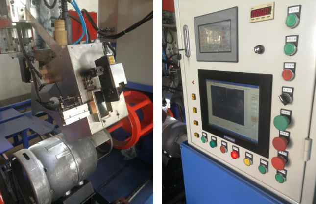 LPG Gas Cylinder Automatic Welding Line with Mechanical Arms