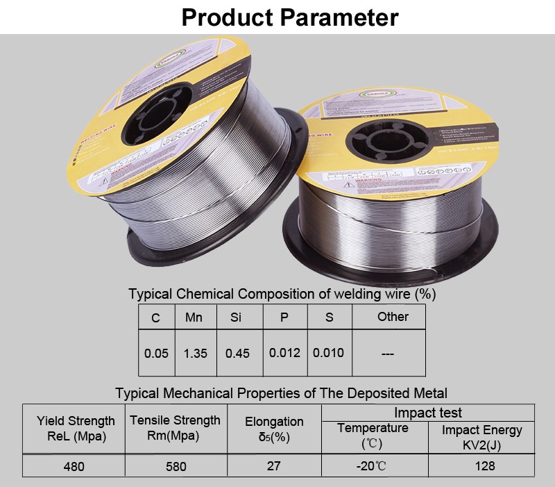 Factory 1kg/5kg AWS E71T-GS Gasless Flux Cored MIG welding wire 0.8mm - Buy Gasless Welding Wire ...