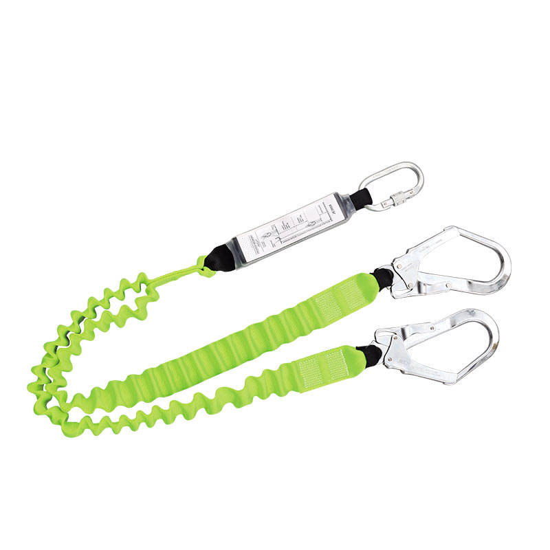 CE EN355 Fall Protection Energy Absorber Safety Lanyard with Custom ...