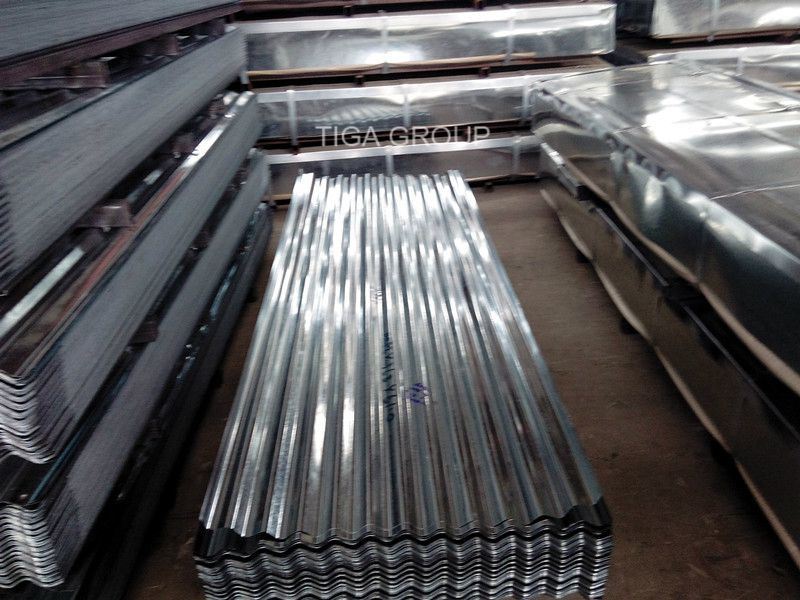 Corrugated Galvanized Iron Sheet Zinc Coated Steel Roof Tiles