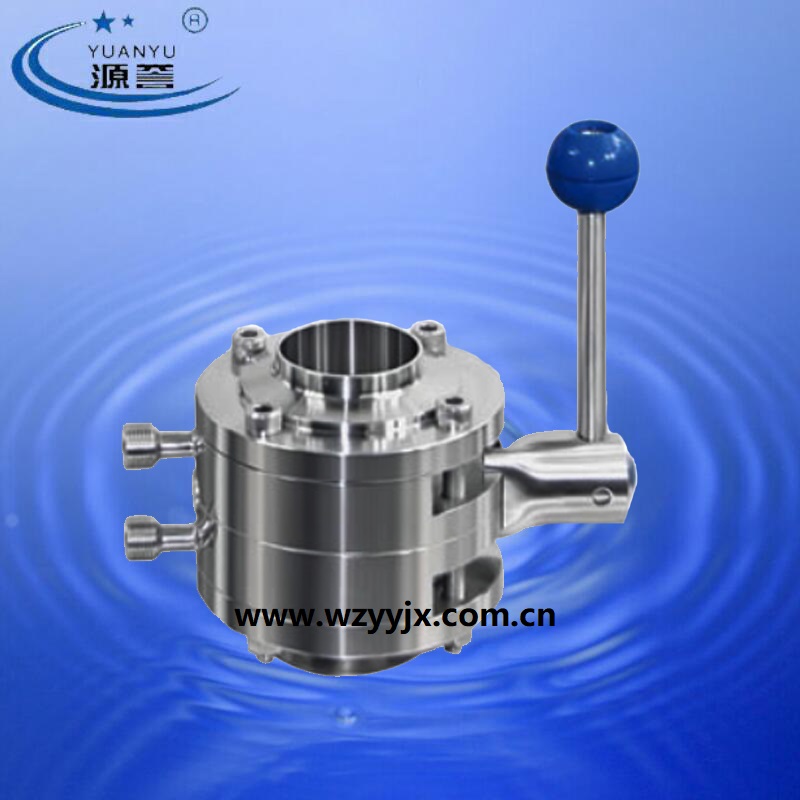 Mixproof Butterfly Valve For CIP System- Buy Product on Wenzhou Yuanyu ...