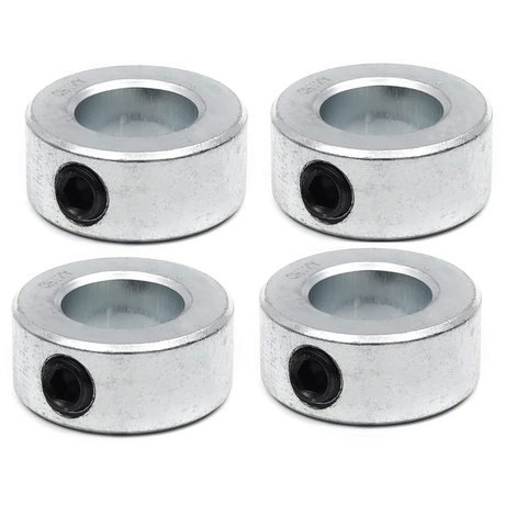 Solid Steel Shaft Collars with Zinc Plated Coating - Buy Shaft Collars ...