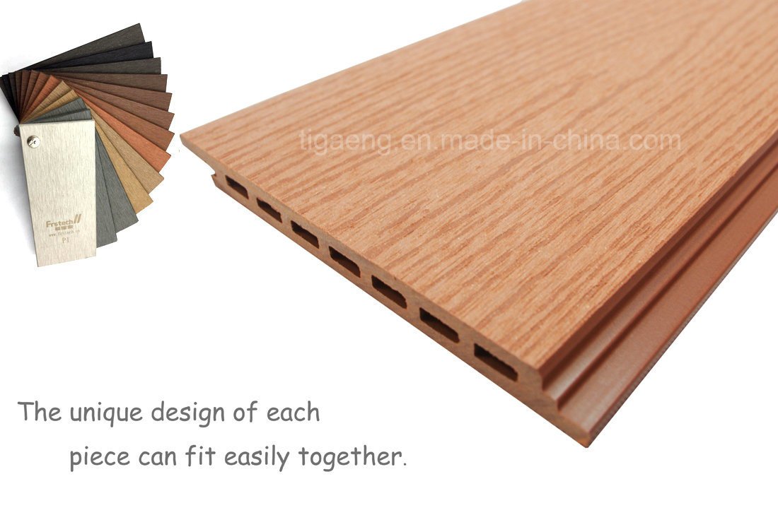 WPC Wall Panel/Outdoor Wooden Vinyle Decking/Flooring/Wall Cladding
