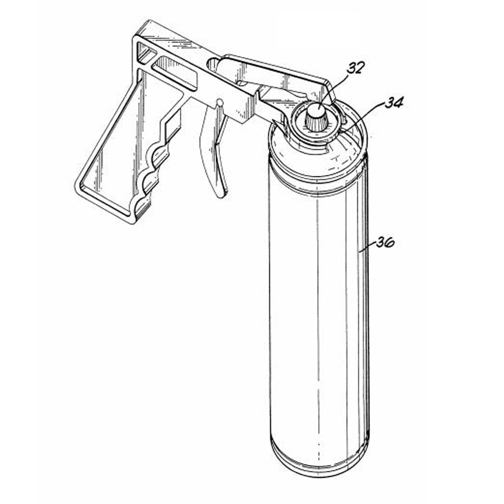 Aerosol Spray Can Trigger Handle - Buy Aerosol can trigger, Spray Can ...